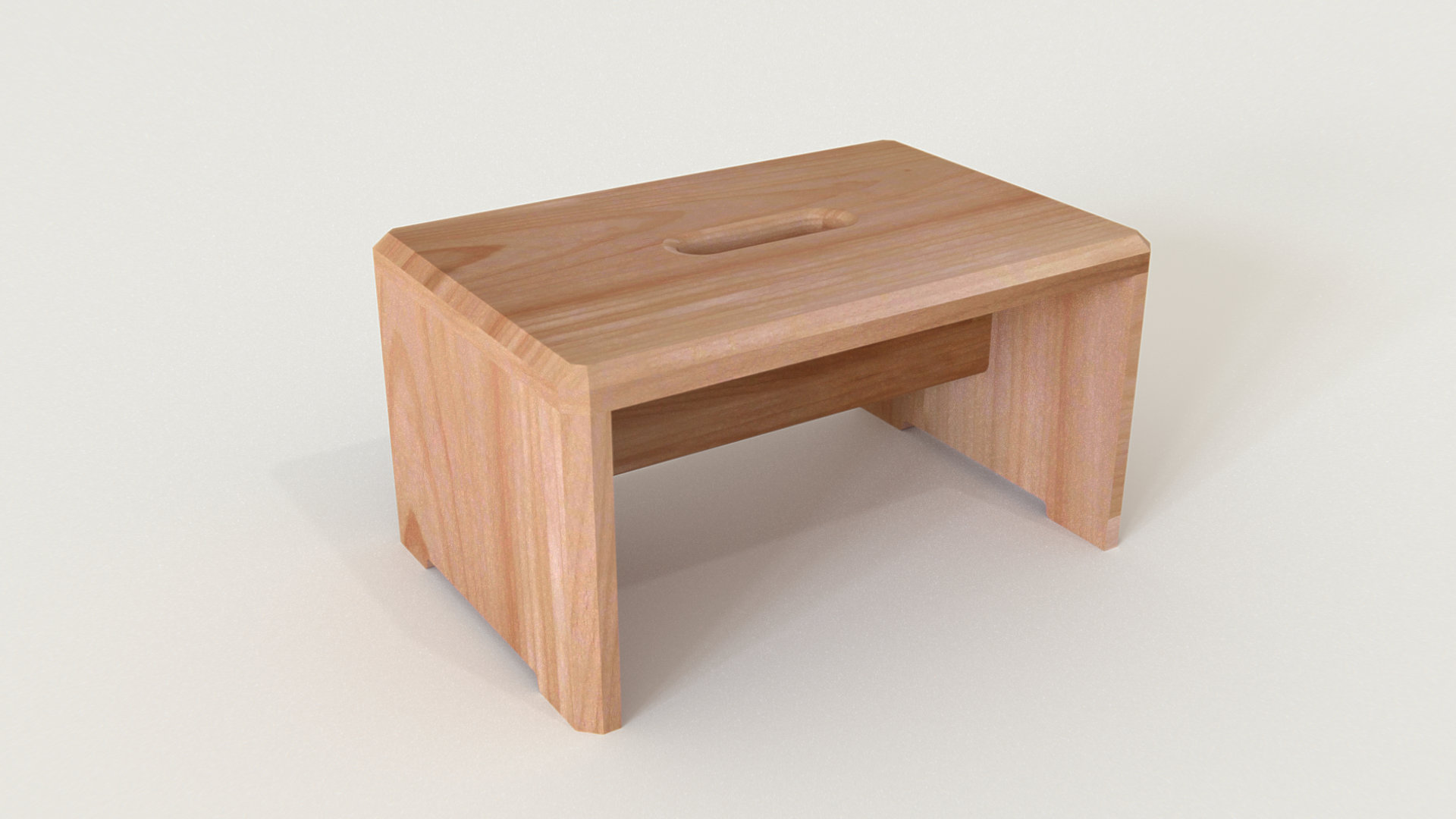 Hocker Schemel „Markus“ aus Holz, Hartholz, Buche , stabil und ...